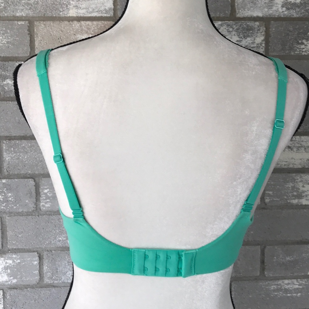 Victoria’s Secret Green Lined Demi Bra Size 32ddd - Gem
